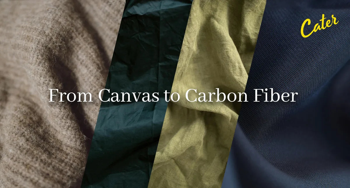 From Canvas to Carbon Fiber: The Evolution of Bag Materials – caterbags